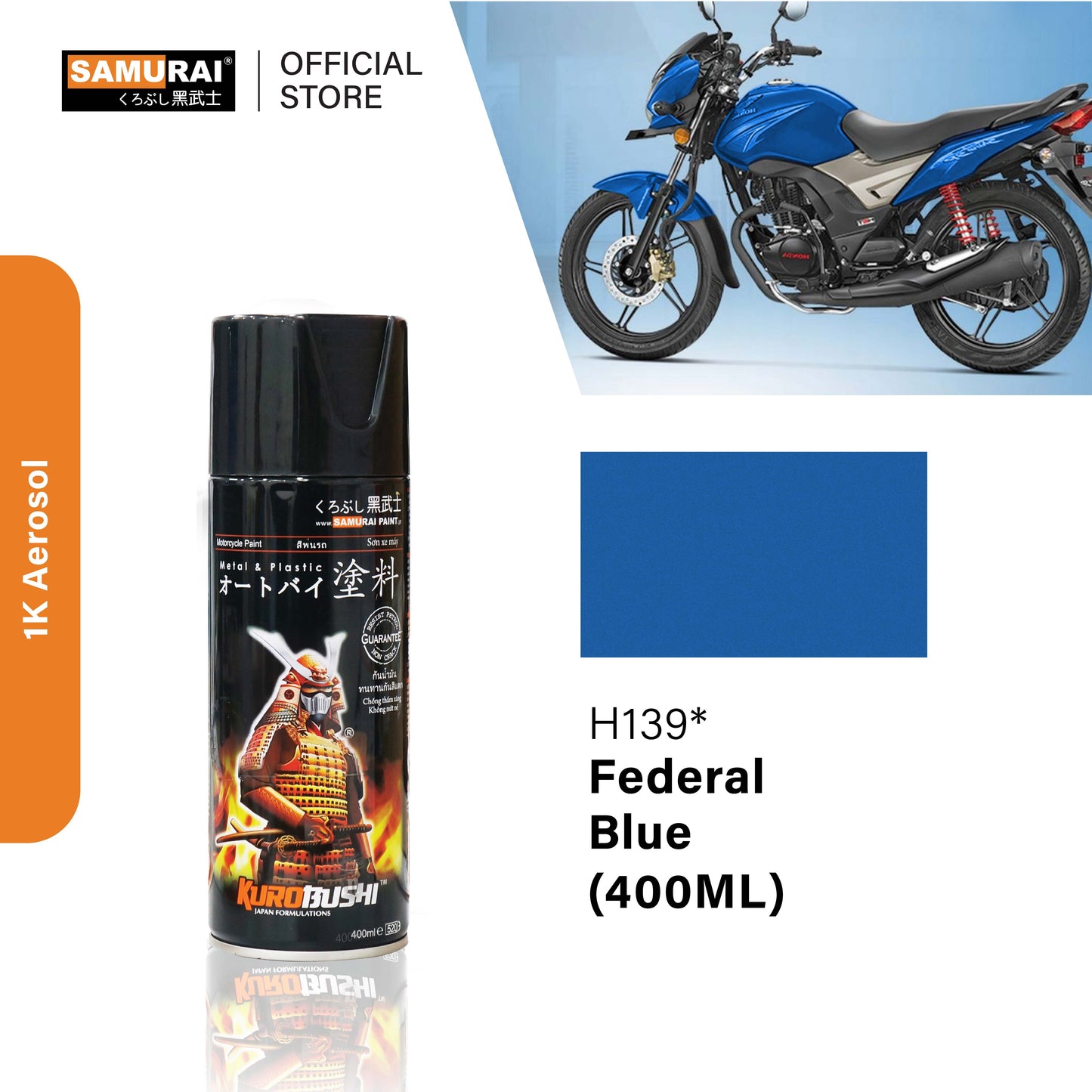 Samurai Paint: Kurobushi in India - DIY Aerosol Paint – Samurai Paint ...